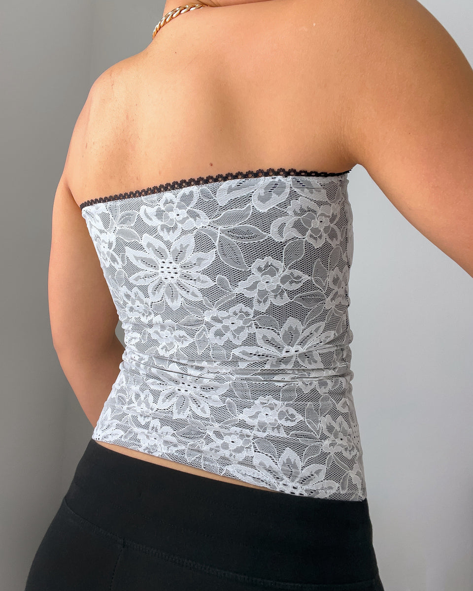 Nick lace tube top – Bit By Angie